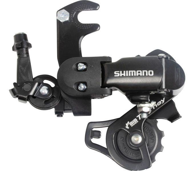 Schaltwerk Tourney RD-FT35 / Schwarz / mit Halter