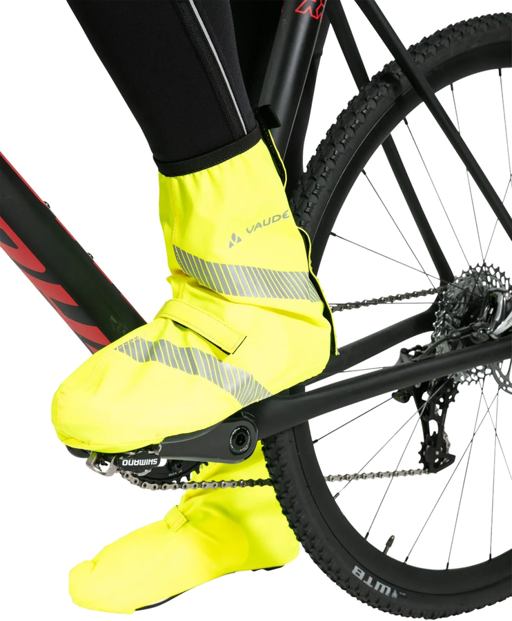 LUMINUM BIKE GAITER Unisex-Überschuhe / neon gelb / L=44-46