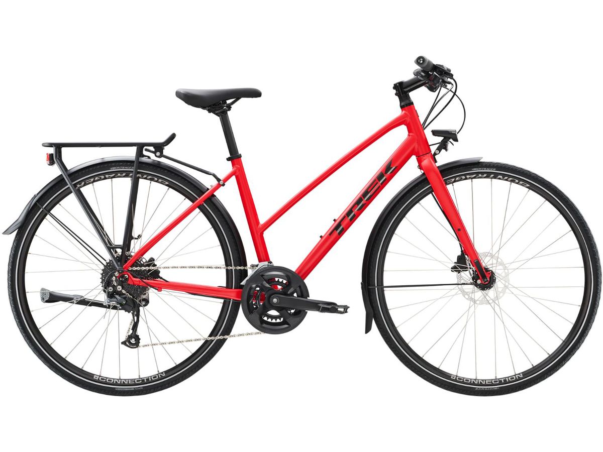 FX 2 DISC EQ STAGGER City- und Alltagsvelo / satin viper red / S