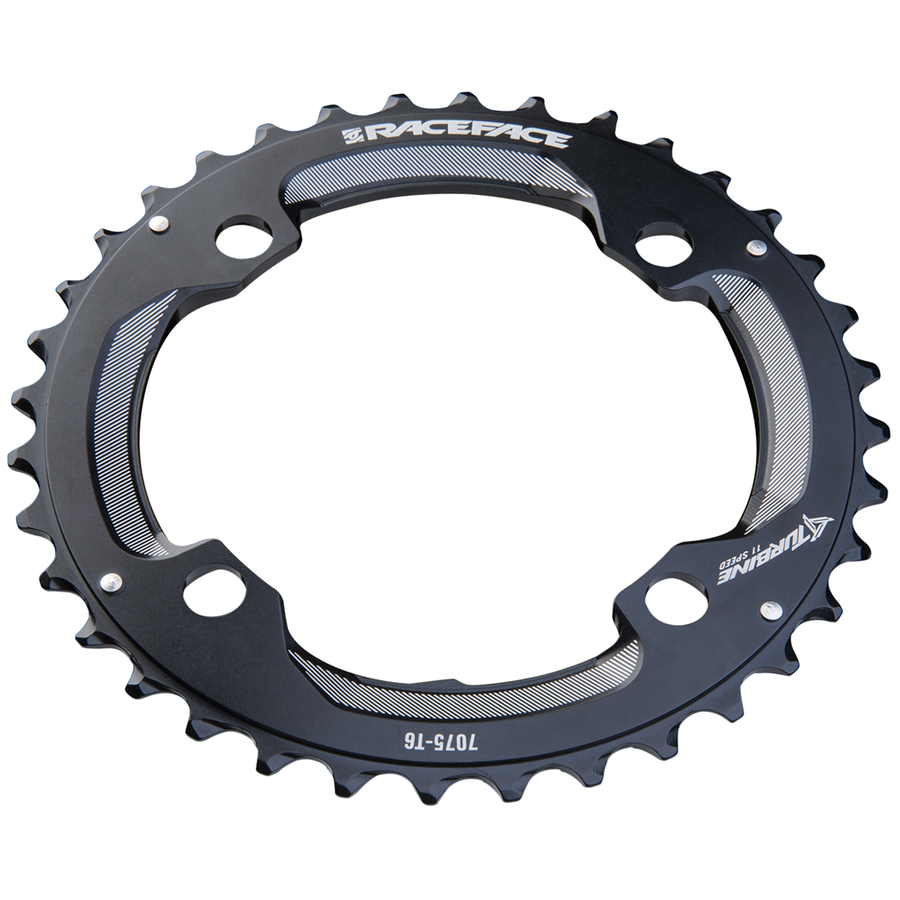 Turbine Chainring 4 Bolts Set 11SPD 26/36 / black