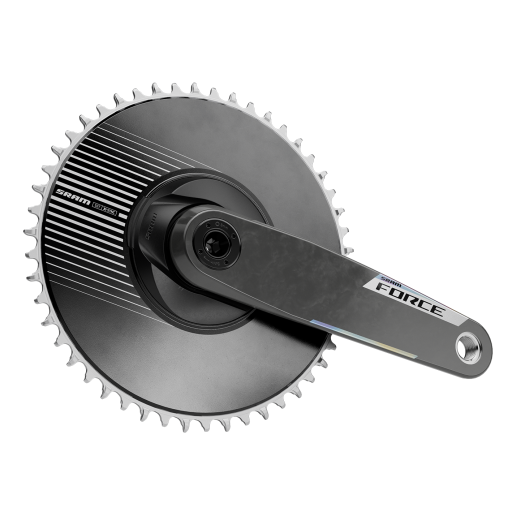 MY26 Crankset Force AXS 1x DUB Aero / black/iridescent / 160mm/50t