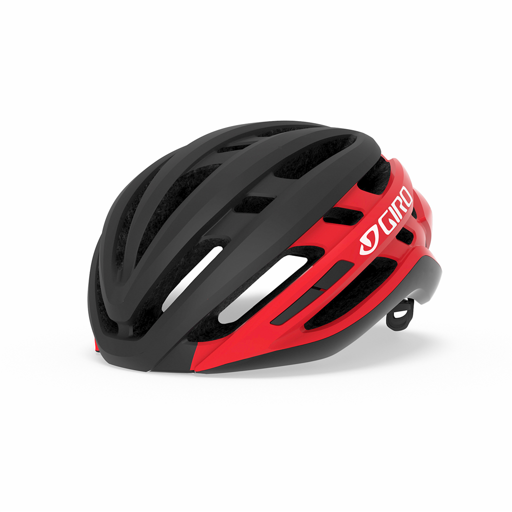 Agilis MIPS Helmet / matte black/bright red / S 51-55