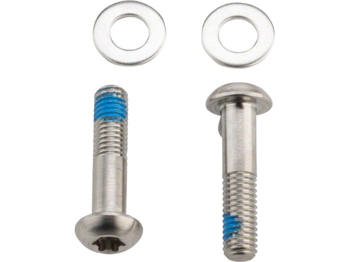 Bracket Mounting Bolts T25 Titanium 15mm Flatmount / titan