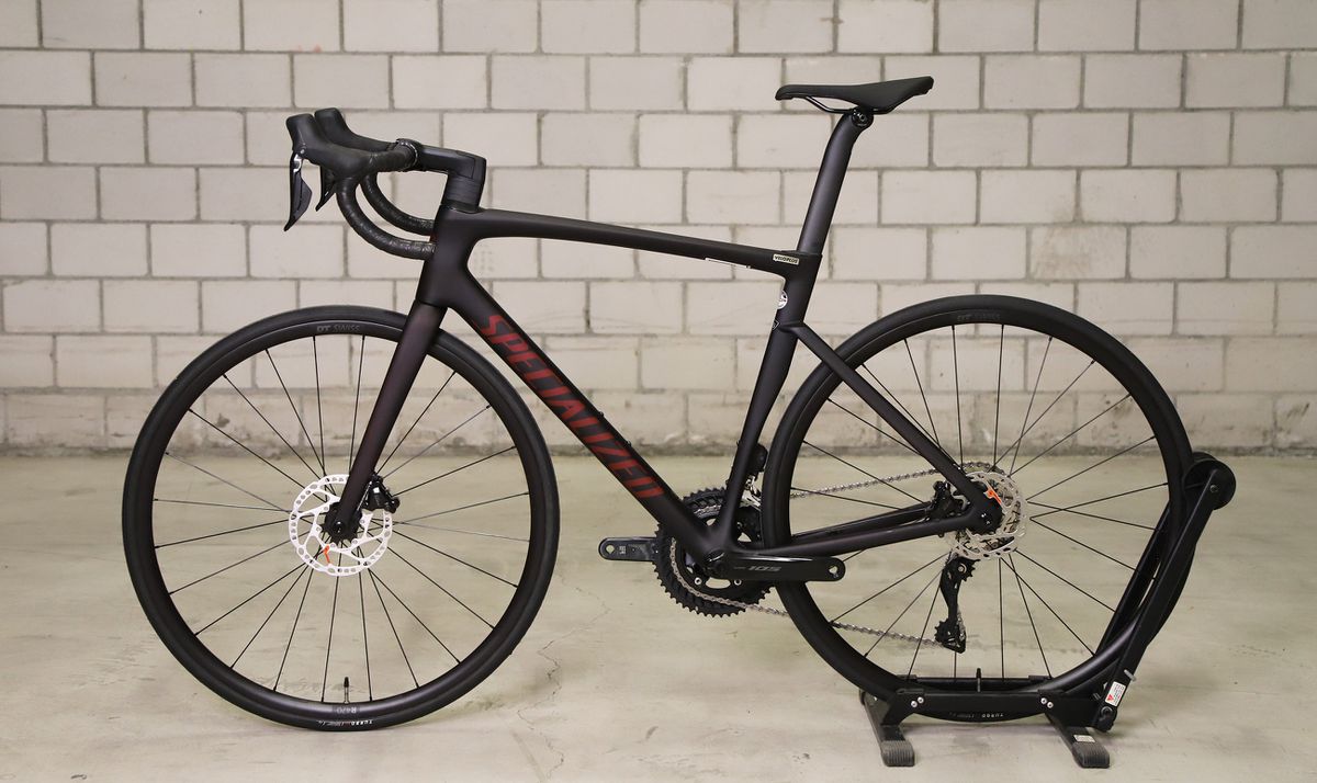 TARMAC SL7 COMP Rennvelo / satin red tint over carbon_sky red / 54 CM