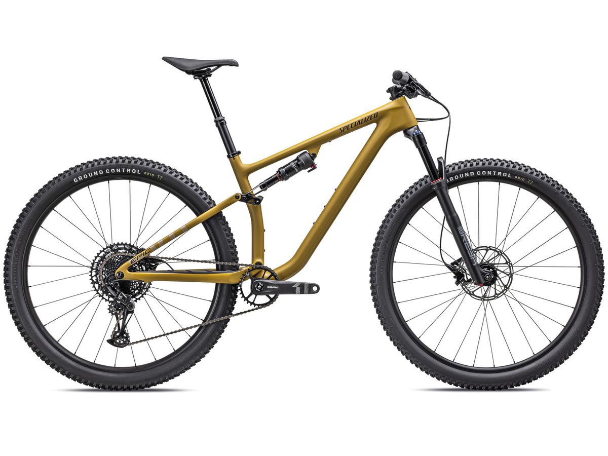 EPIC EVO MTB Fully / satin harvest gold black / L