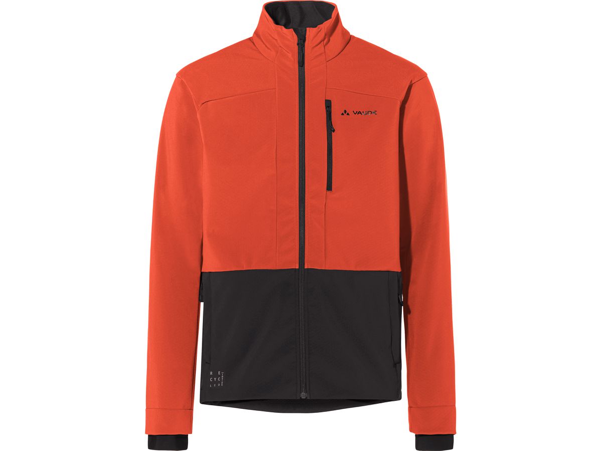 QIMSA PRO Herren-Softshelljacke / glowing red / M