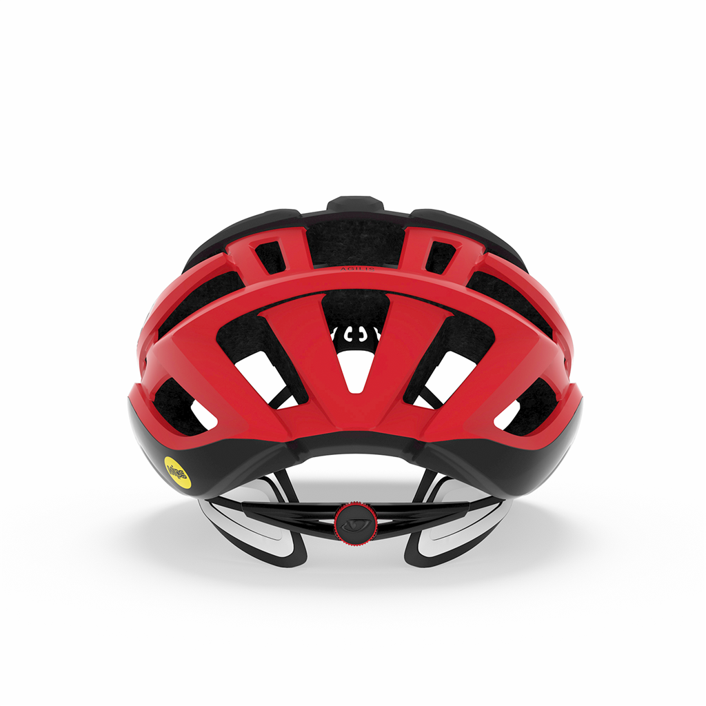 Agilis MIPS Helmet / matte black/bright red / S 51-55