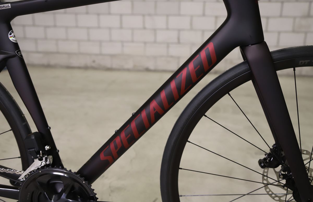 TARMAC SL7 COMP Rennvelo / satin red tint over carbon_sky red / 54 CM