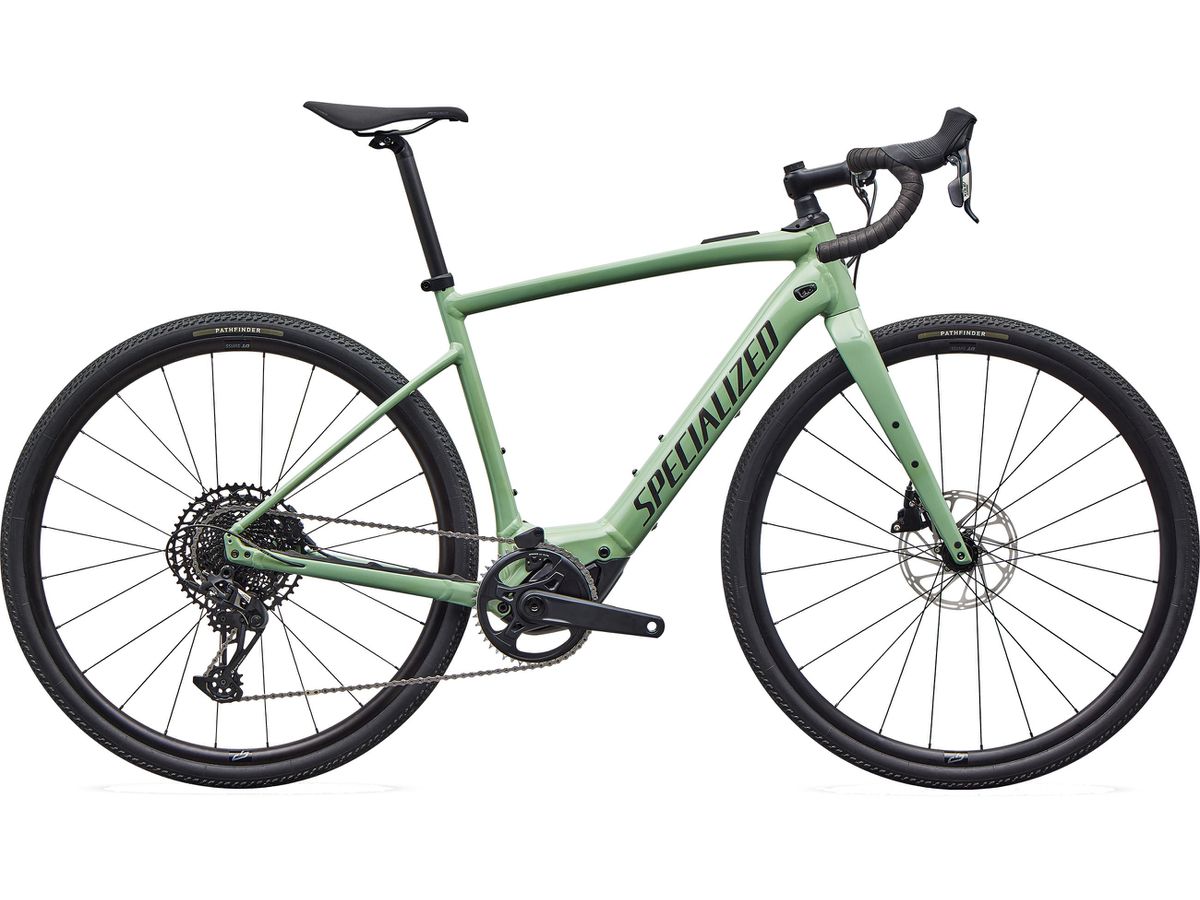TURBO CREO 2 E5 COMP E-Gravelbike / gloss pistachio / 52 CM