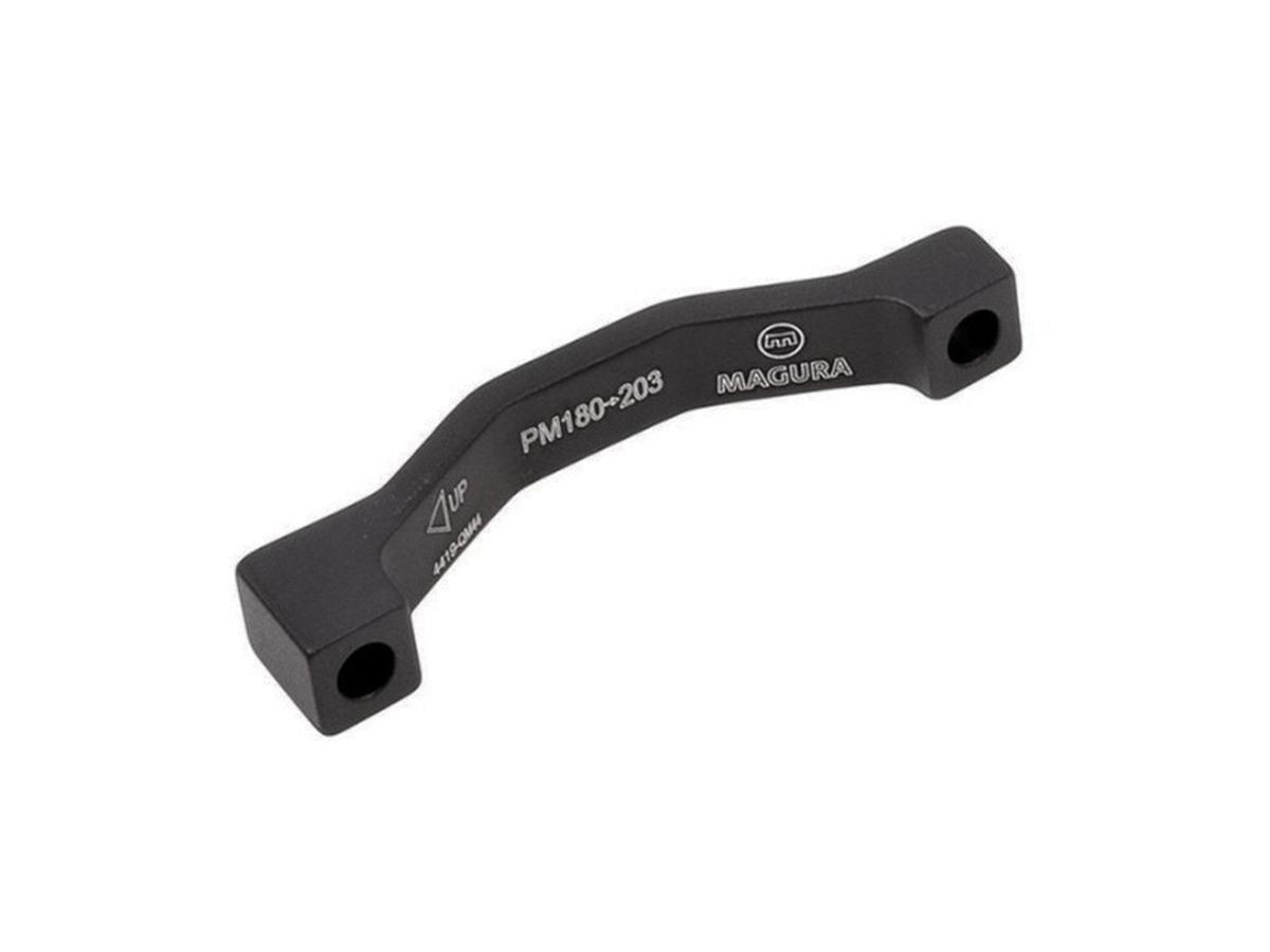 DISC-ADAPTER, +23mm, 180/203mm, PM/PM / silber / 203mm
