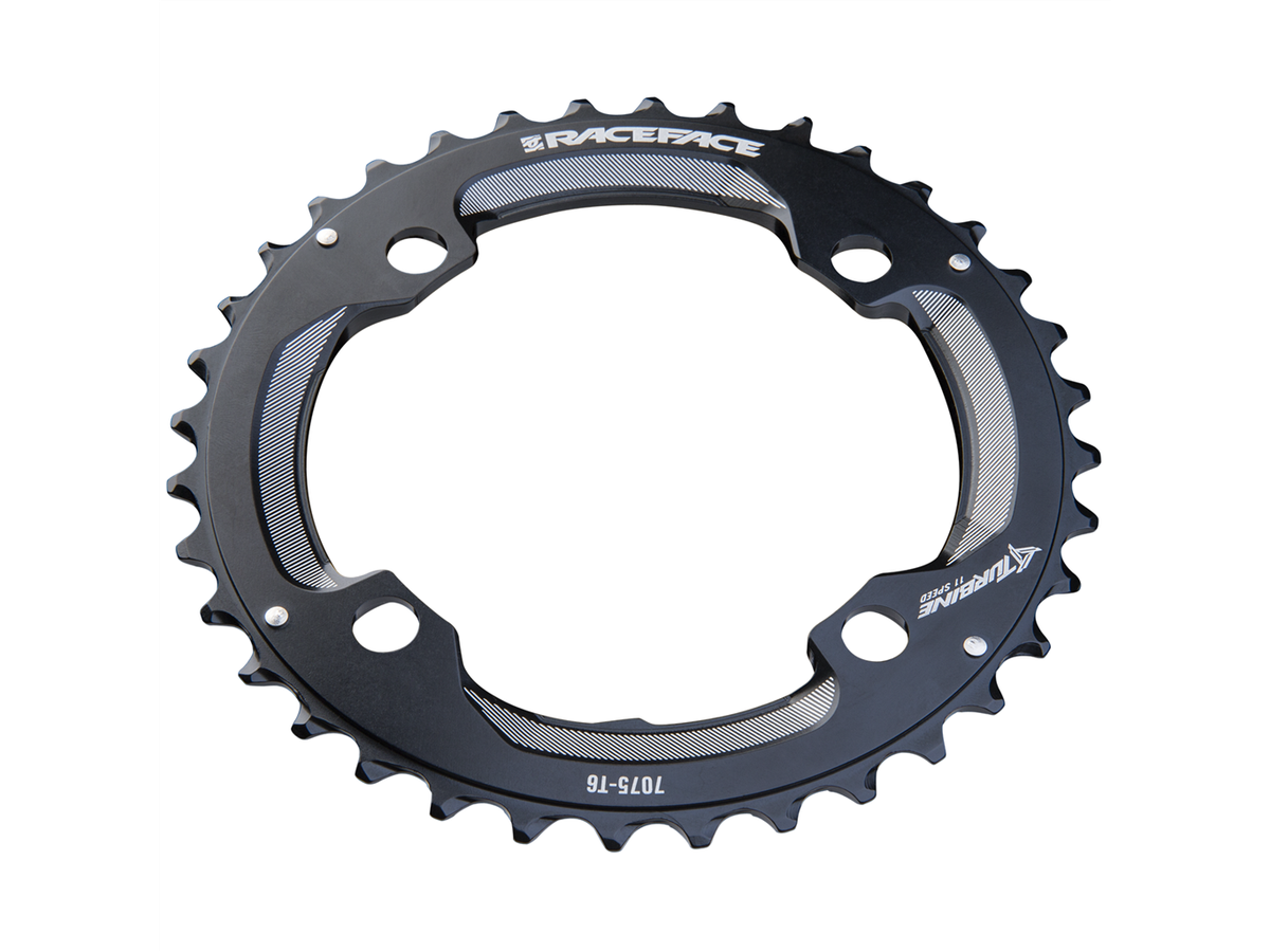 Turbine Chainring 4 Bolts Set 11SPD 26/36 / black
